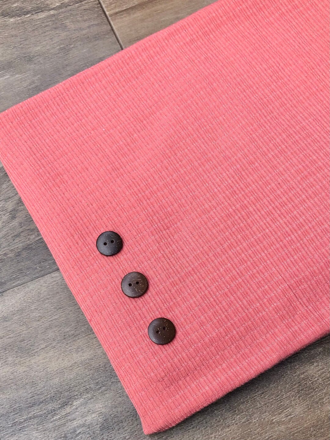 Pointelle Knit Soft Coral 56 Apparel Fabric by the Yard - Etsy