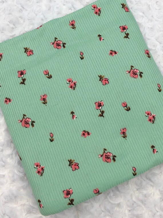 Visual Arts Craft Supplies & Tools Dyeing & Batik Ribbed Knit Ditsy ...