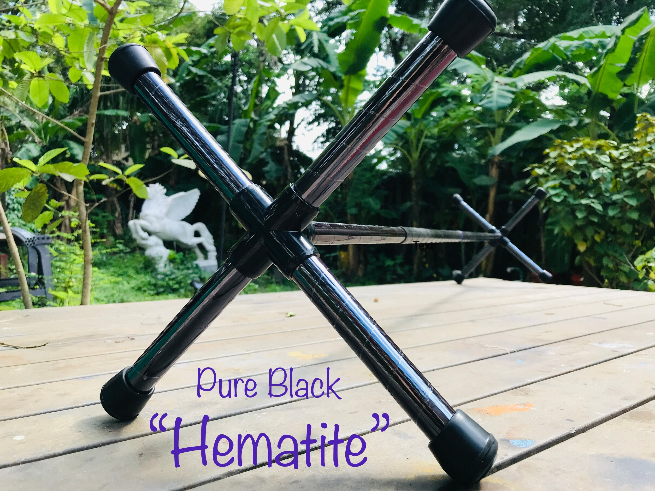 Dragon Staff Steel Body All Black Goth Full Contact Spin - Etsy