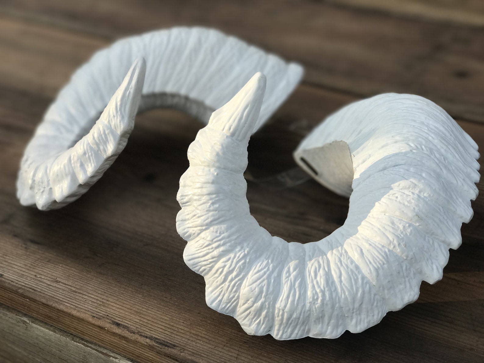 Ram Horns Snow wearable rugged Pan/Satyr cosplay | Etsy