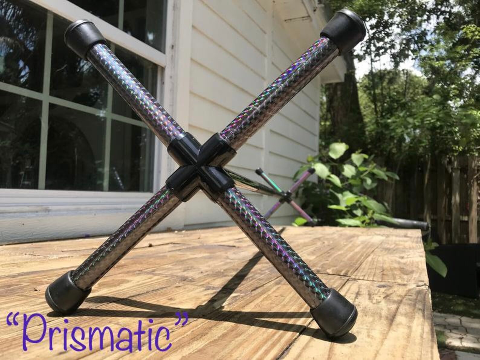 Dragon Staff Steel Body All Black Goth Full Contact Spin - Etsy
