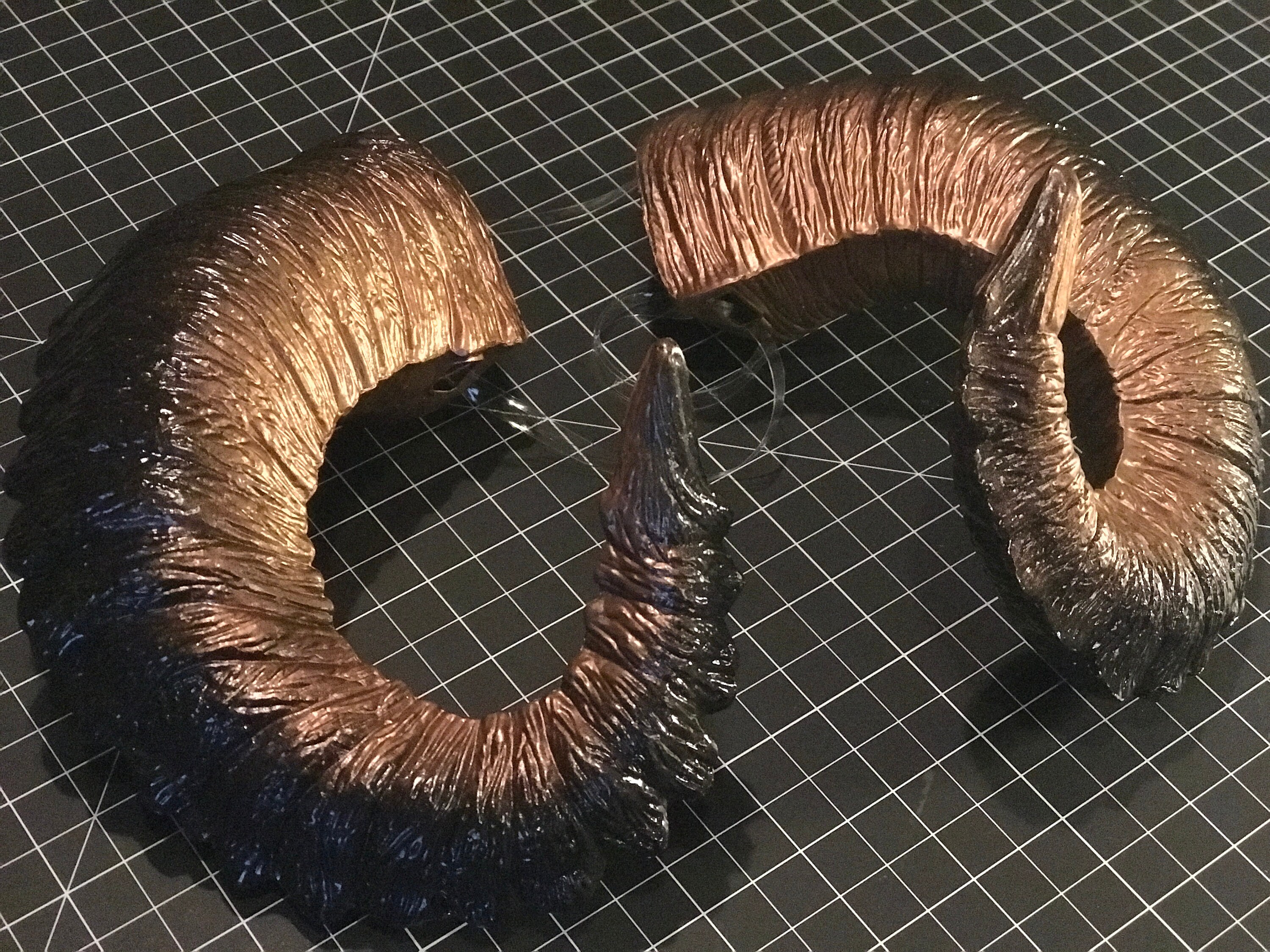 Steampunk Ram/demon Horns Ruggedly Beautiful Cosplay | Etsy