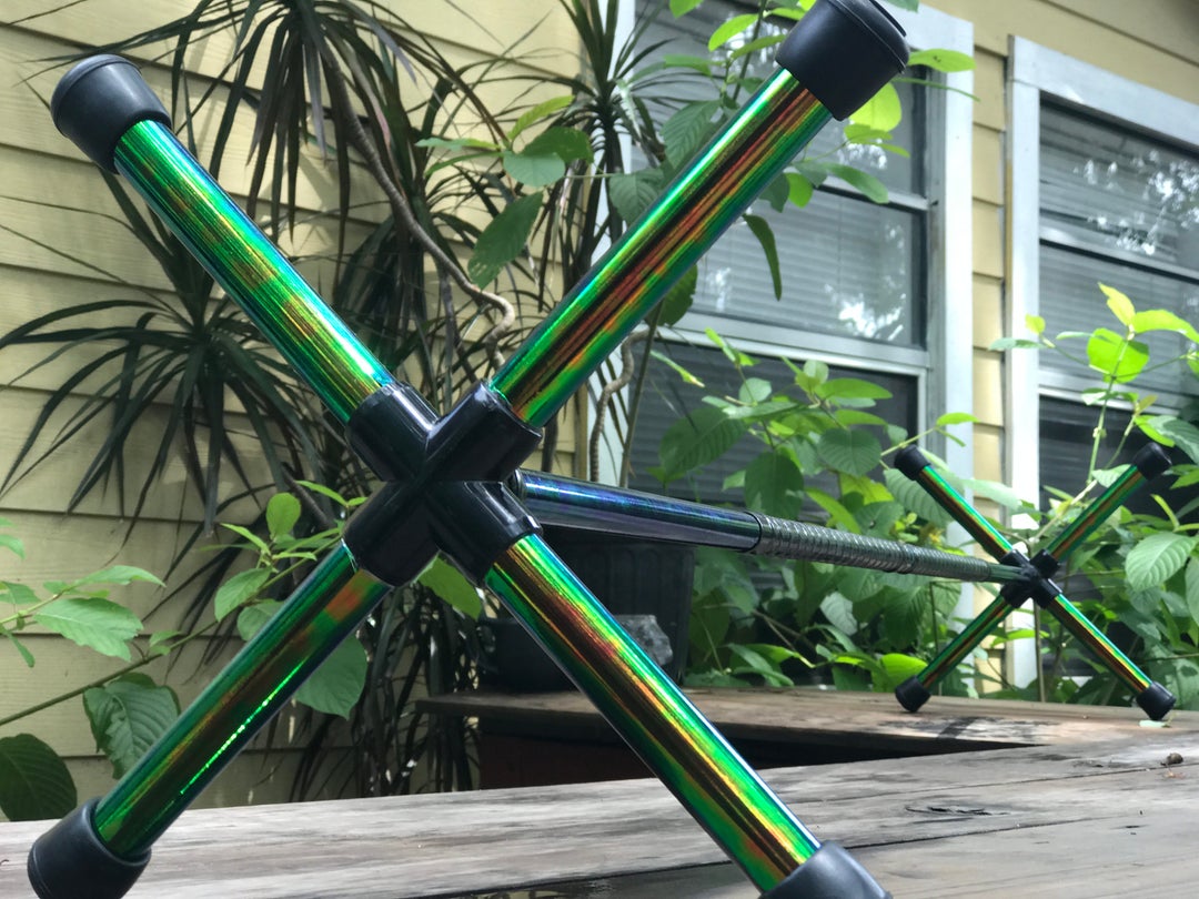 Steel Dragon Staff, "elven" - Forest Green/bronze Colors - Etsy