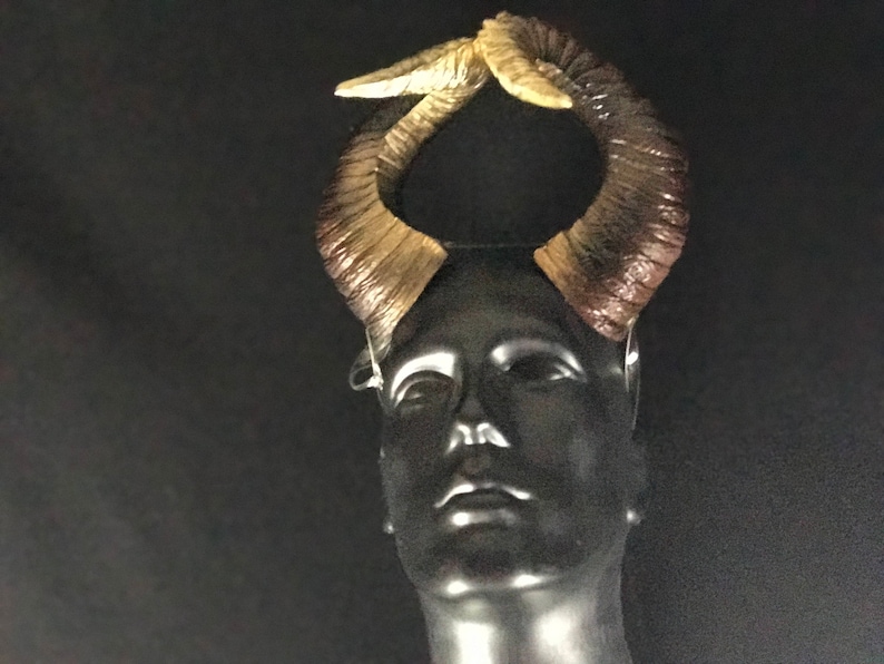 Bull Ram Horns taurus Inspired Wearable Horns - Etsy
