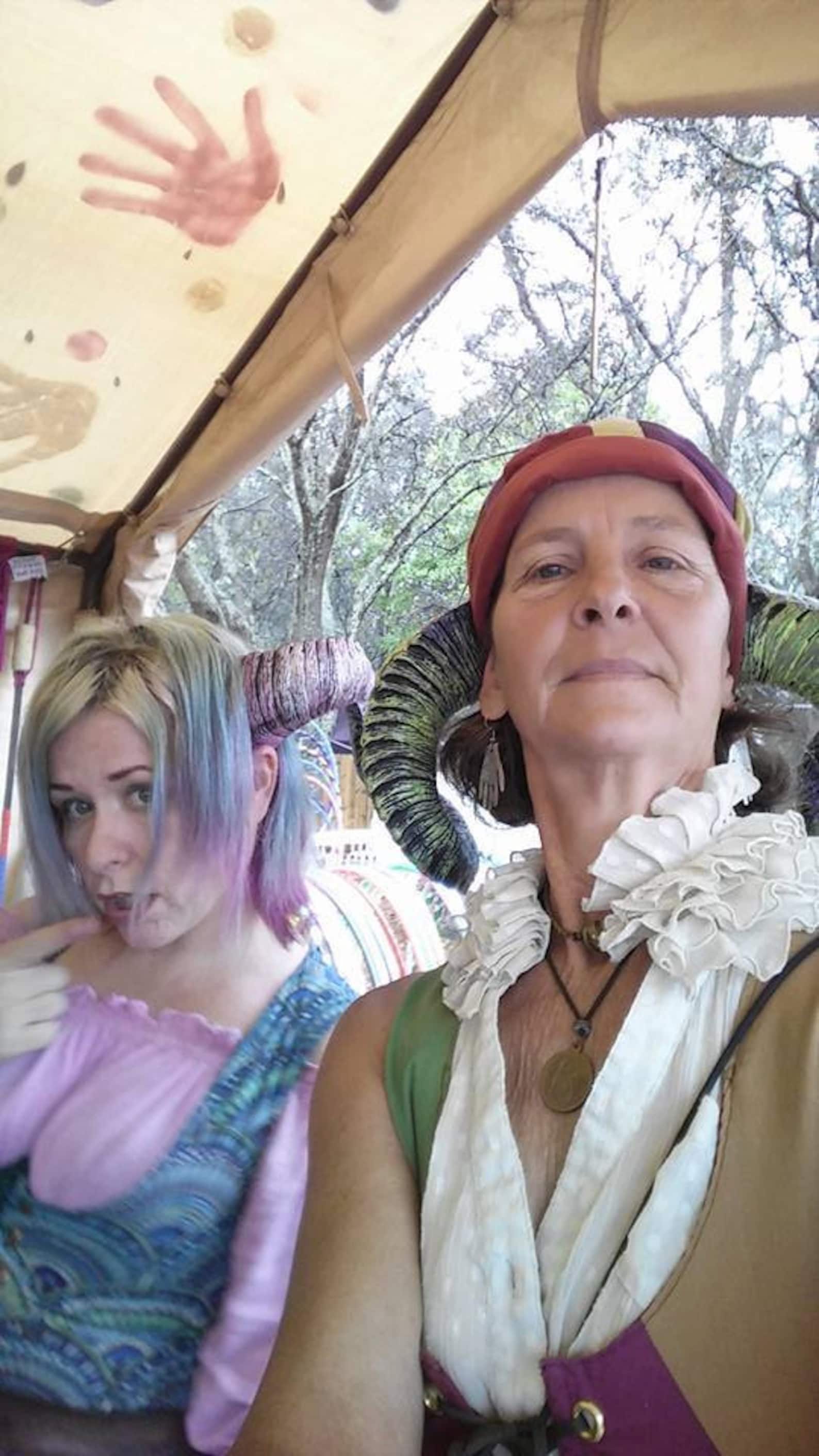 Ram "ghost Horns" Wearable, Beautifully Rugged Ram Horns - Cosplay ...
