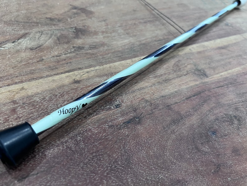 Levitation Wand "glow Circus" by Hoopy Frood - Glows in the Dark - Etsy