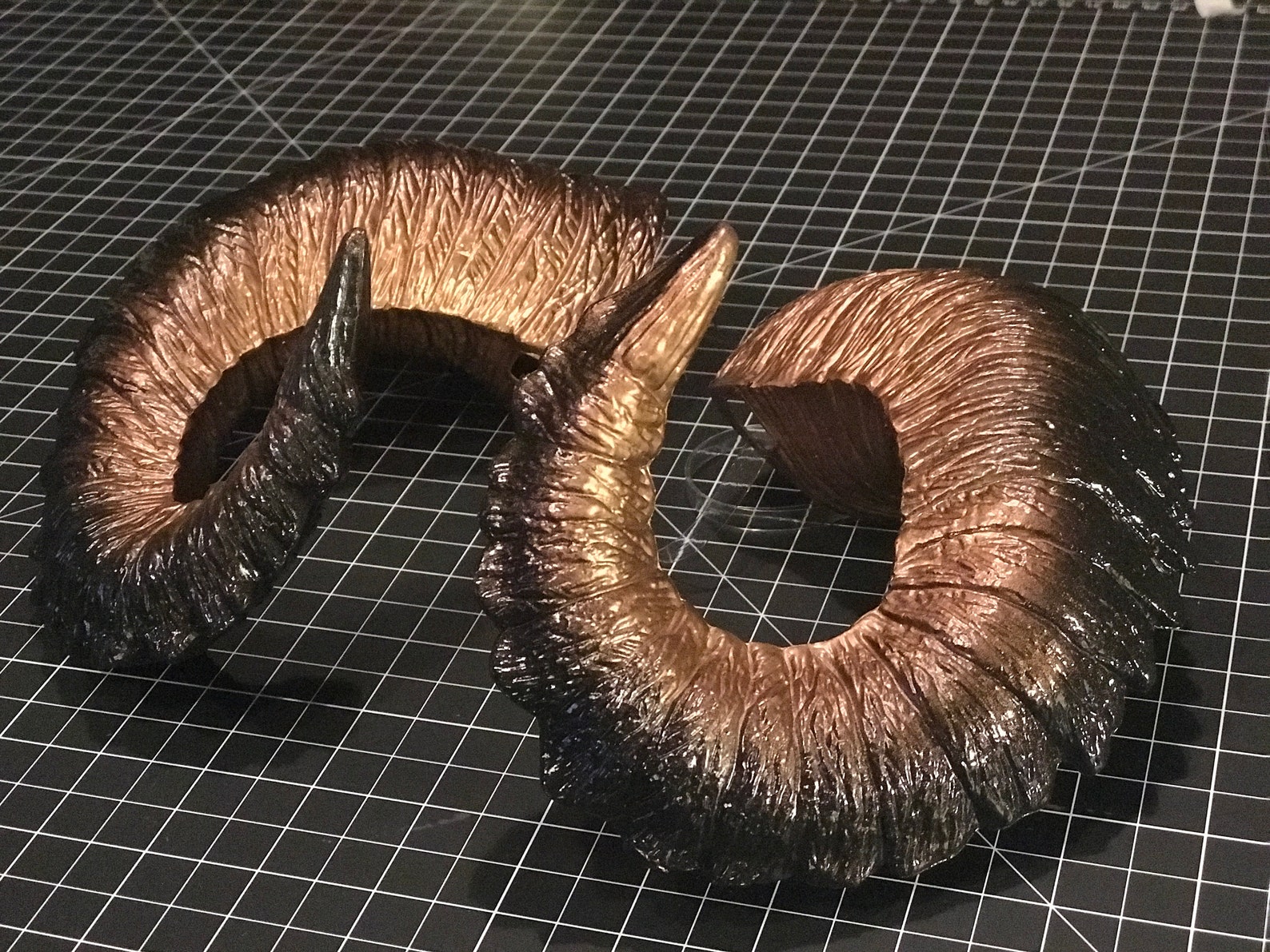 Steampunk Ram/demon Horns Ruggedly Beautiful Cosplay | Etsy
