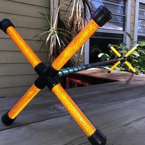 Reflective Dragon Staff "the Red Dragon" - Hoopy Frood - Beginners ...