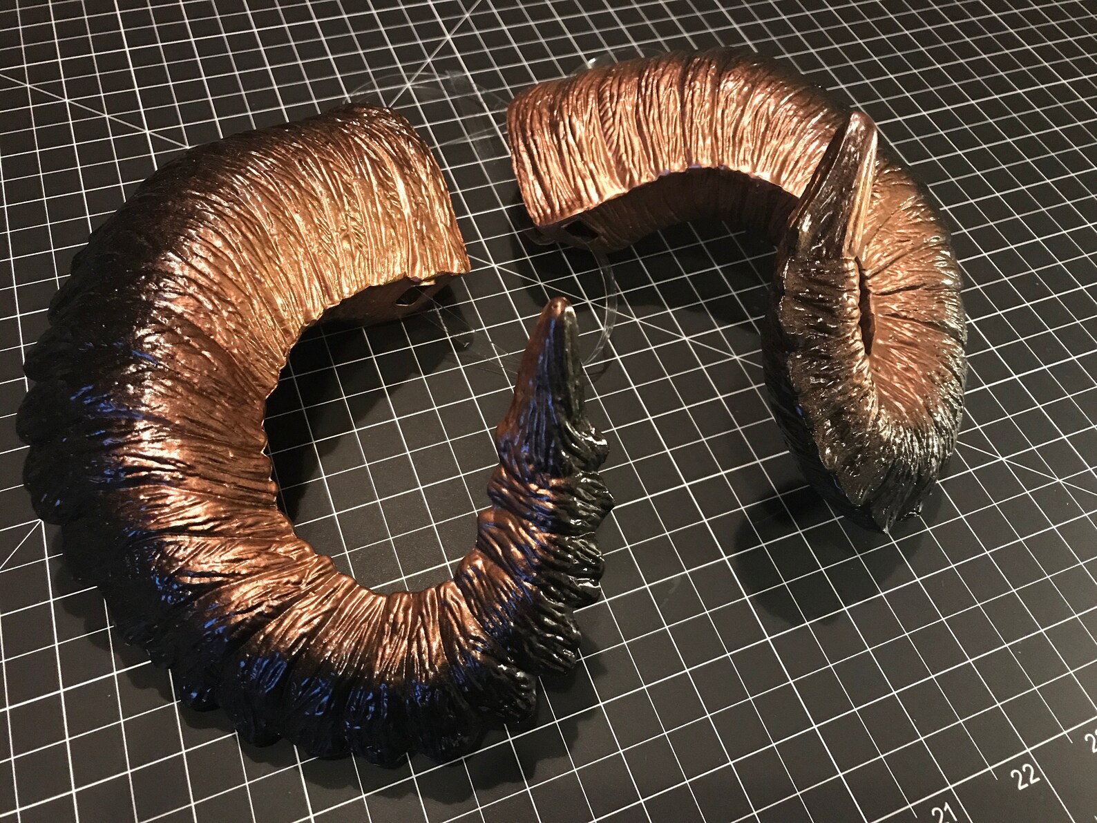 Steampunk Ram/demon Horns Ruggedly Beautiful Cosplay | Etsy