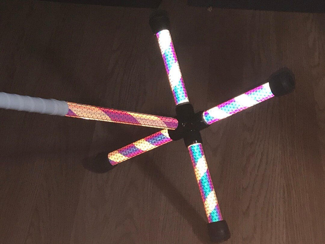 Prism Dragon Staff - "oh Mesmerizing Unicorn" - Highly Reflective Color ...