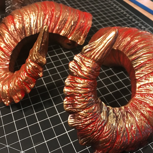Fire Devil Horns - Etsy