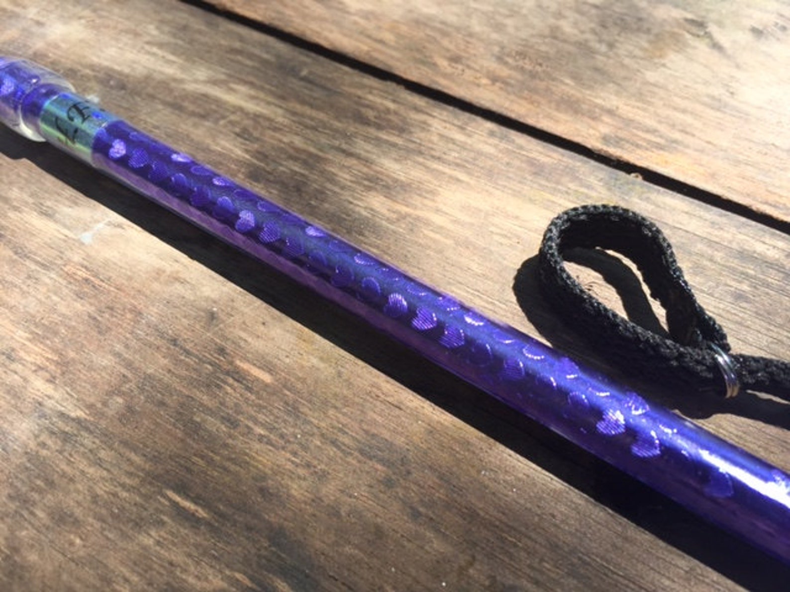 Levitation Wand "plur~ple Hearts" Plur Levi-wand By: Hoopy Frood - Etsy