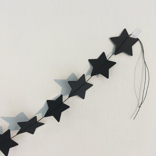 Pendulum Star Black Decoration | Etsy