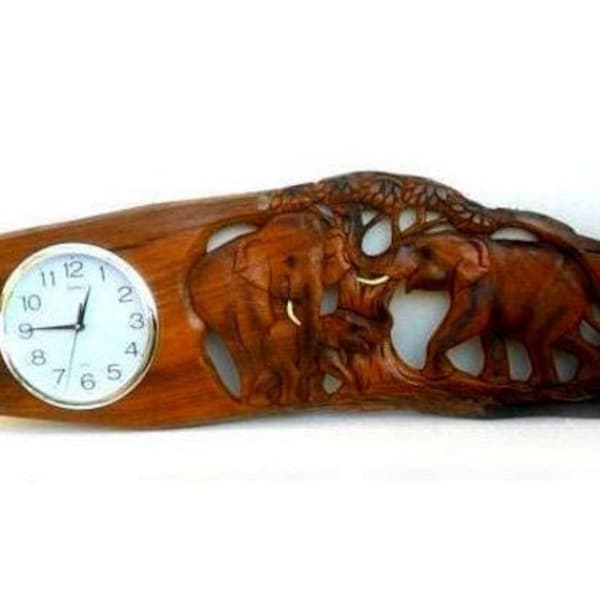 Elephant Clock - Etsy