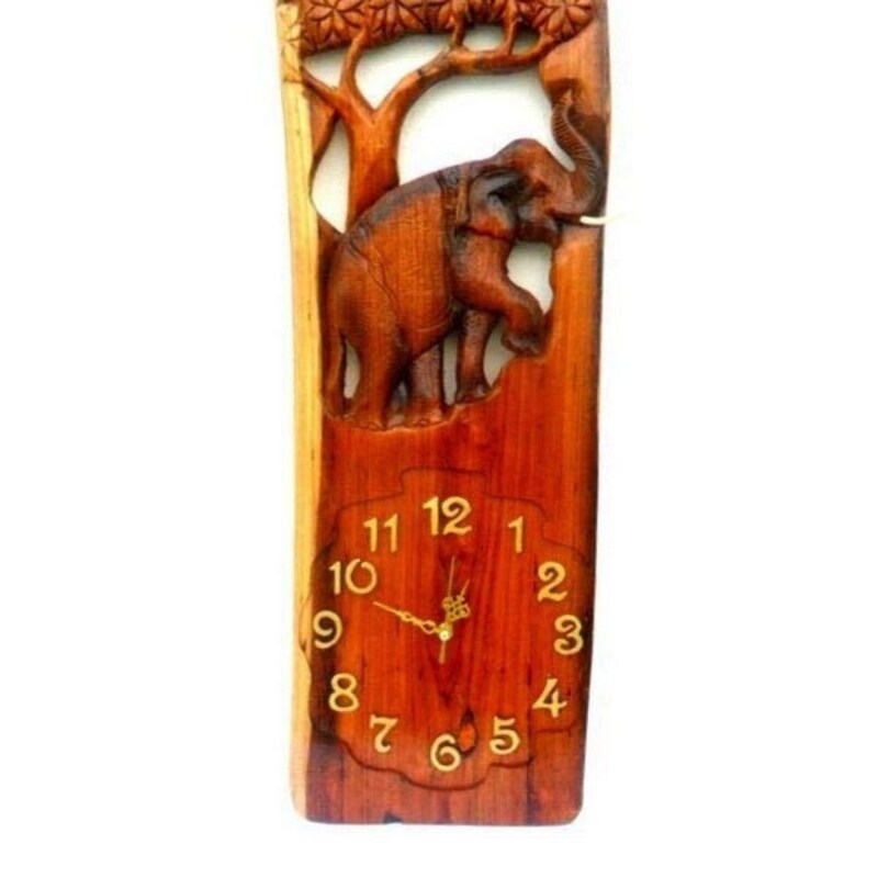 Elephant Clock - Etsy