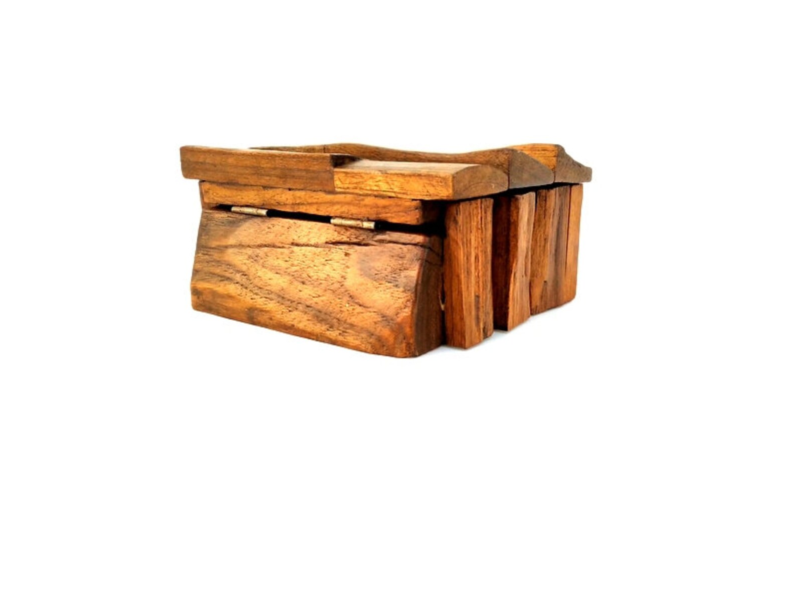 Wooden Box, Rustic Box, Natural Box, Art Wooden Box, Jewelry Box ...
