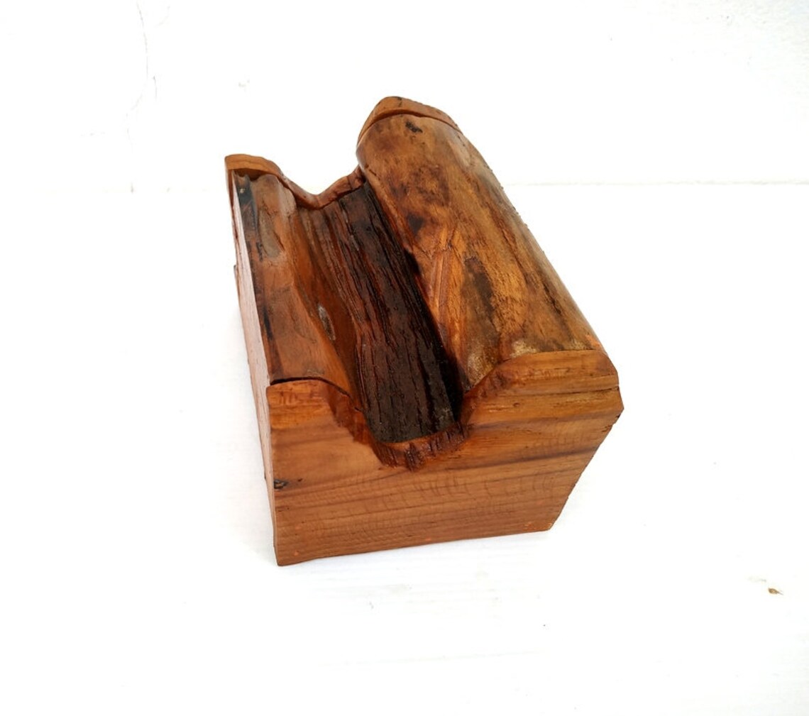 Natural Teak Wood Rustic Driftwood Box Reclaimed Handmade - Etsy