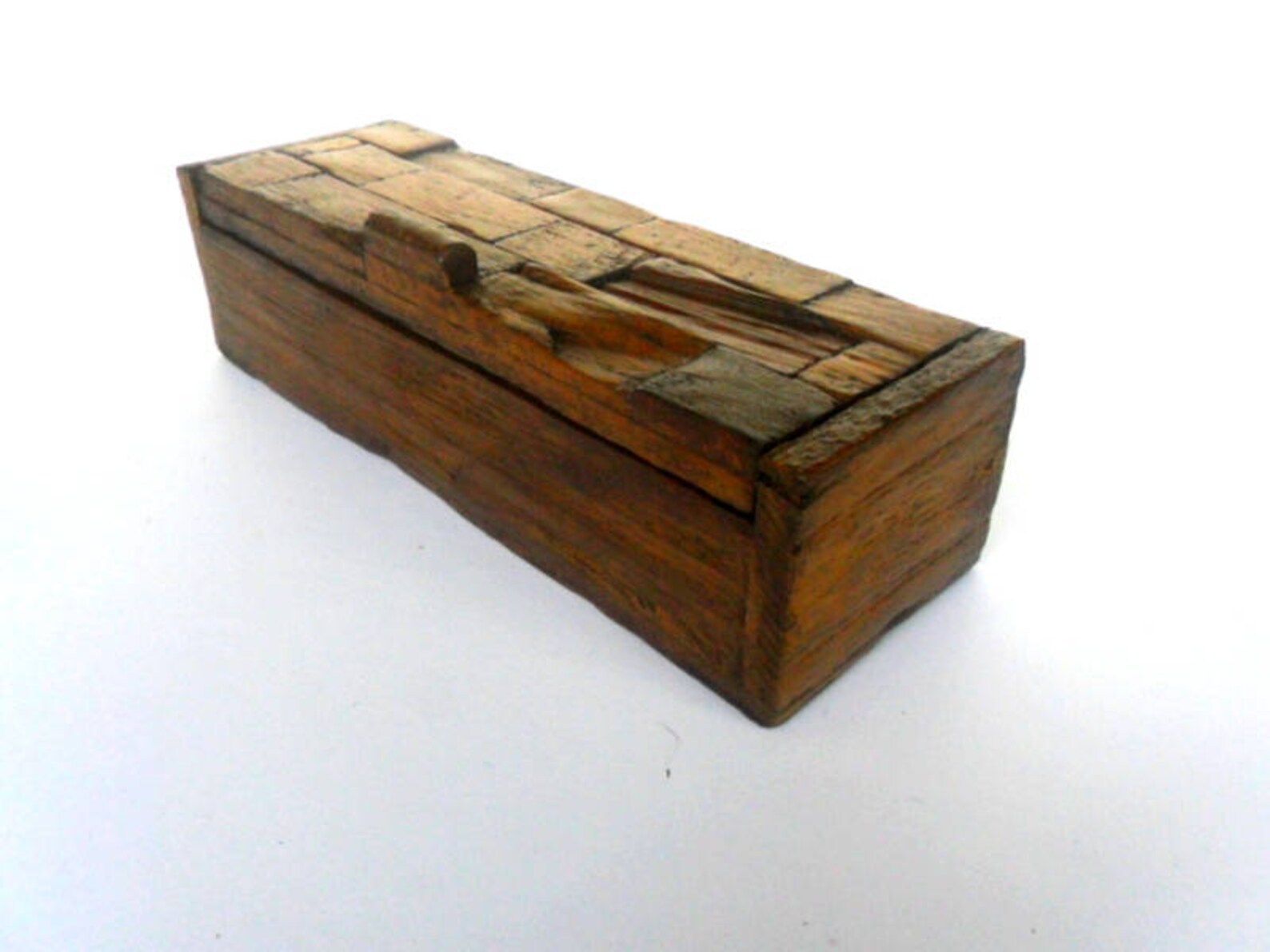 Natural Wood Box Rustic Box Driftwood Reclaimed Wooden Mosaic Box Teak ...