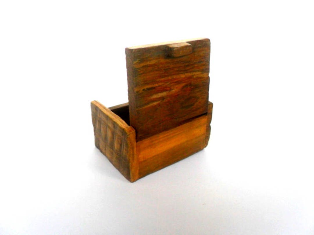 Natural Teak Wood Rustic Driftwood Box Reclaimed Handmade Wooden Box ...