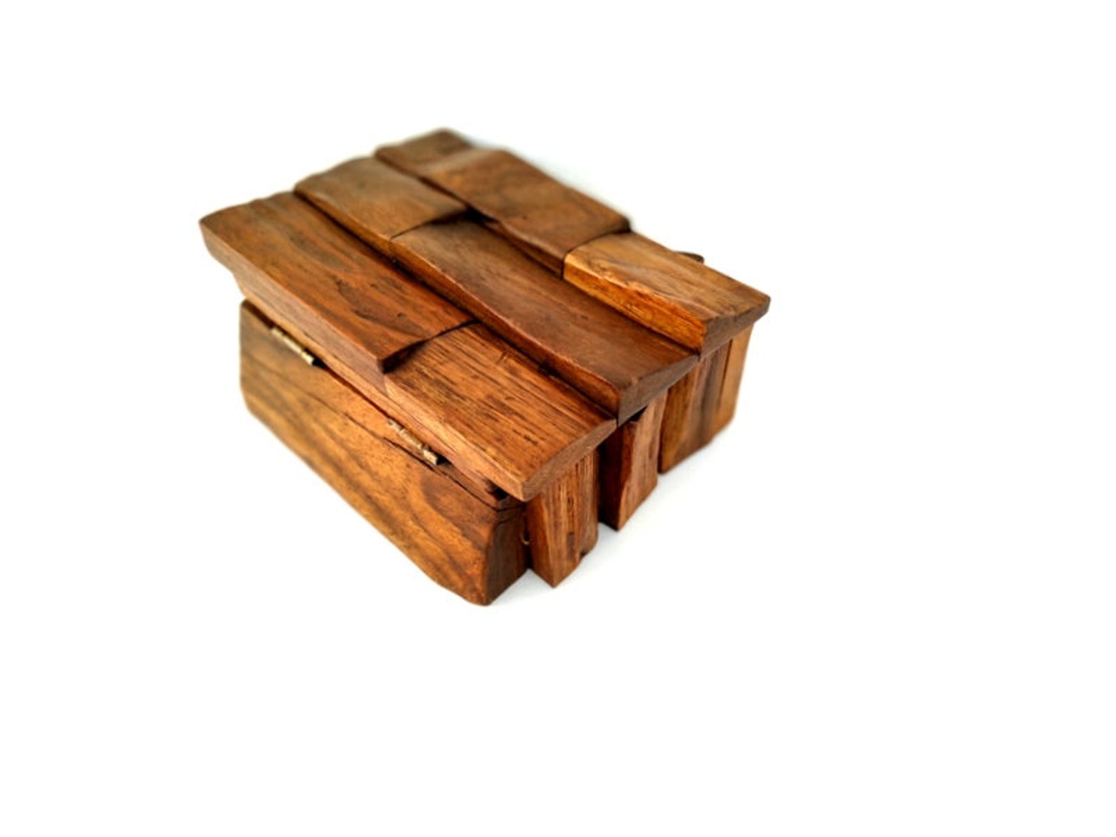 Wooden Box, Rustic Box, Natural Box, Art Wooden Box, Jewelry Box ...