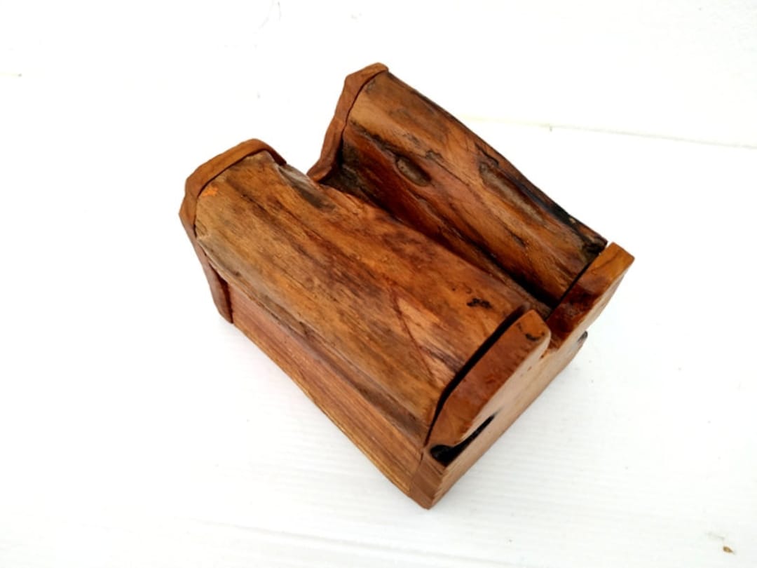 Natural Teak Wood Rustic Driftwood Box Reclaimed Handmade Wooden Box ...