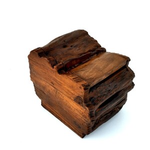 Rustic Box, Wooden Box, Natural Wood Box, Driftwood Box, Reclaimed ...