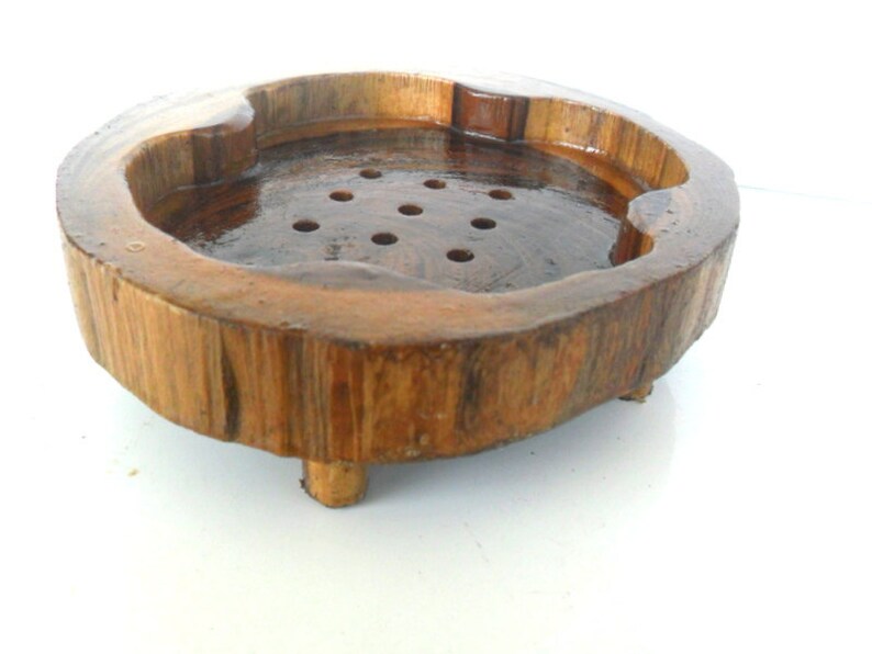 Wooden Soap Dish Rustic Driftwood Reclaimed Natural Teak Wood Soap Dish ...