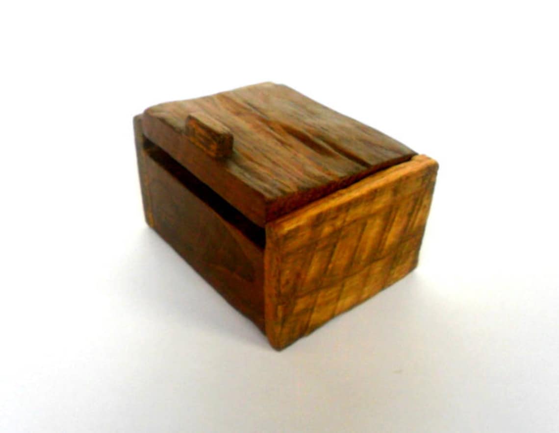 Natural Teak Wood Rustic Driftwood Box Reclaimed Handmade - Etsy
