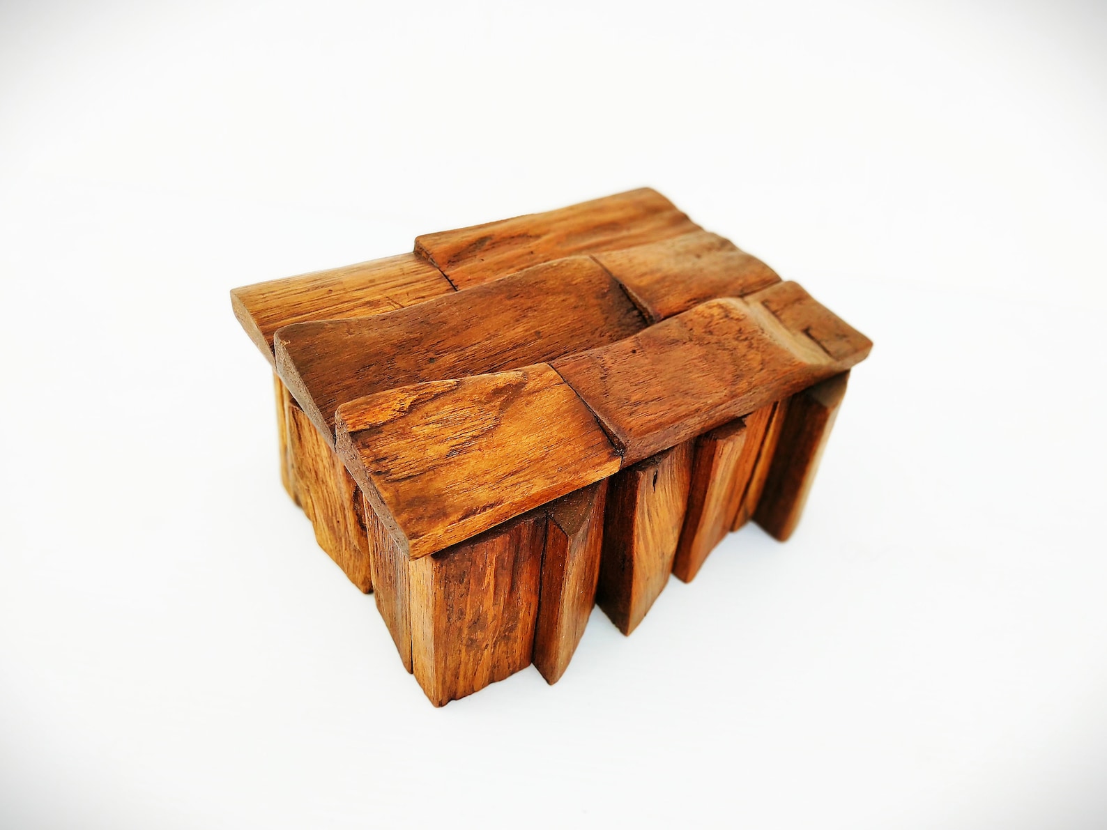 Wooden Box, Rustic Box, Natural Box, Art Wooden Box, Jewelry Box ...