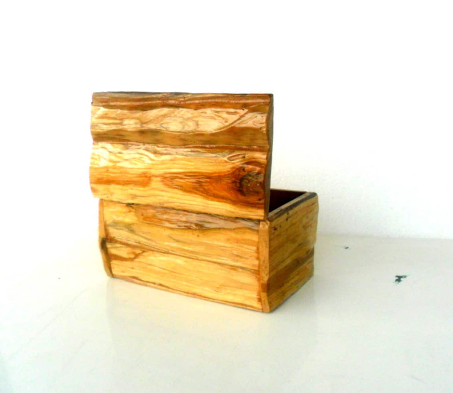 Rustic Box, Wooden Box, Natural Wood Box, Driftwood Box, Reclaimed ...