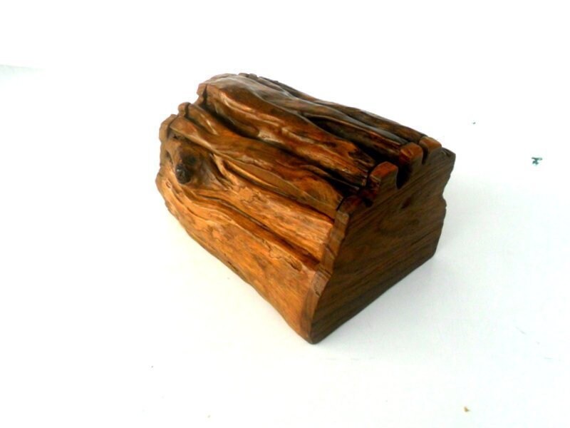Rustic Box Wooden Box Natural Wood Box Driftwood Box | Etsy