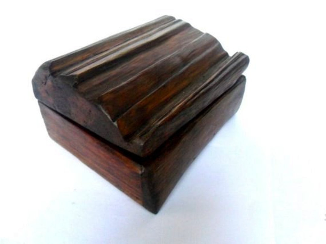 Natural Teak Wood Rustic Driftwood Box Reclaimed Handmade Wooden Box ...