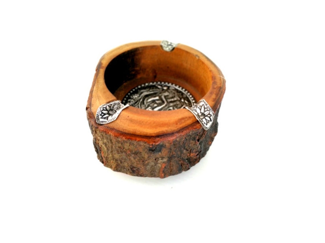 Wooden Ash Tray, Rustic Ashtray, Vintage Ashtray, Cigar Ashtray, Gift ...