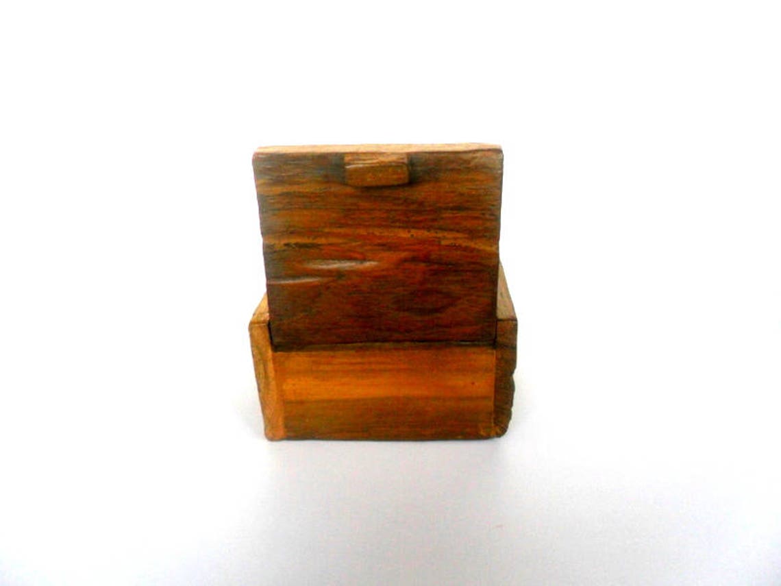 Natural Teak Wood Rustic Driftwood Box Reclaimed Handmade - Etsy