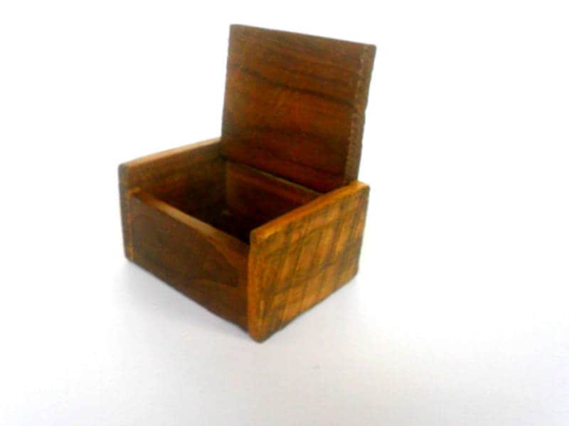 Natural Teak Wood Rustic Driftwood Box Reclaimed Handmade Wooden Box ...