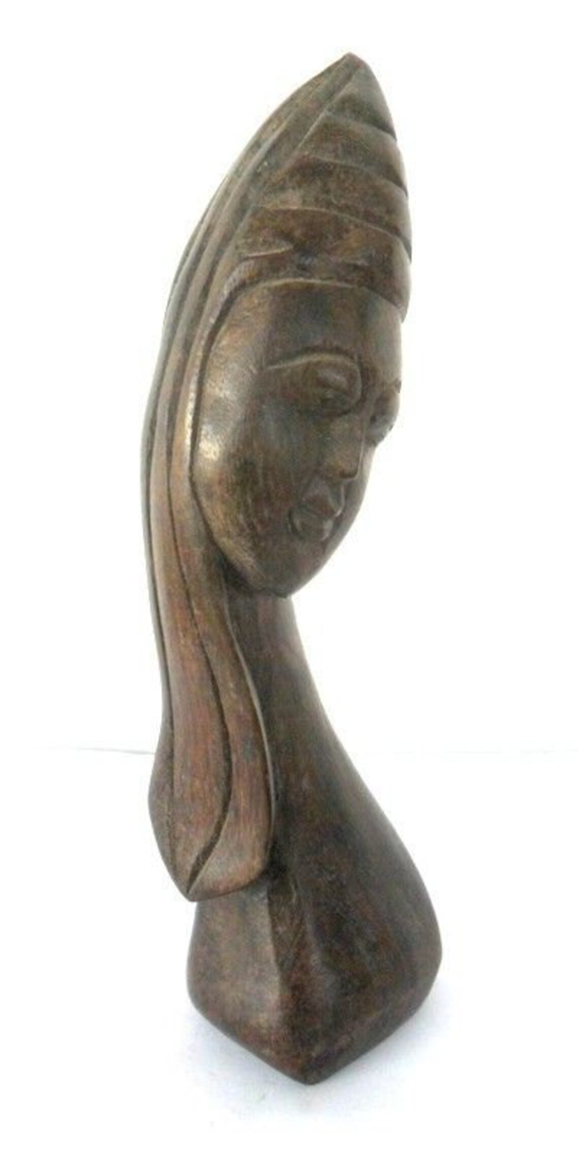 Wood Carving Figurine Sculpture Statue Hill Tribe Art Home - Etsy