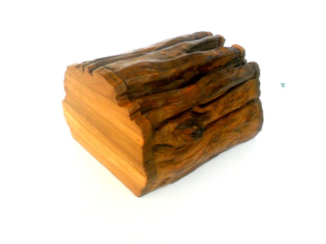 Rustic Box Wooden Box Natural Wood Box Driftwood Box | Etsy