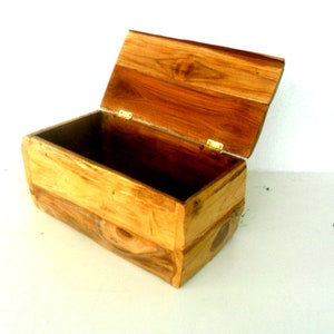 Rustic Box, Wooden Box, Natural Wood Box, Driftwood Box, Reclaimed ...