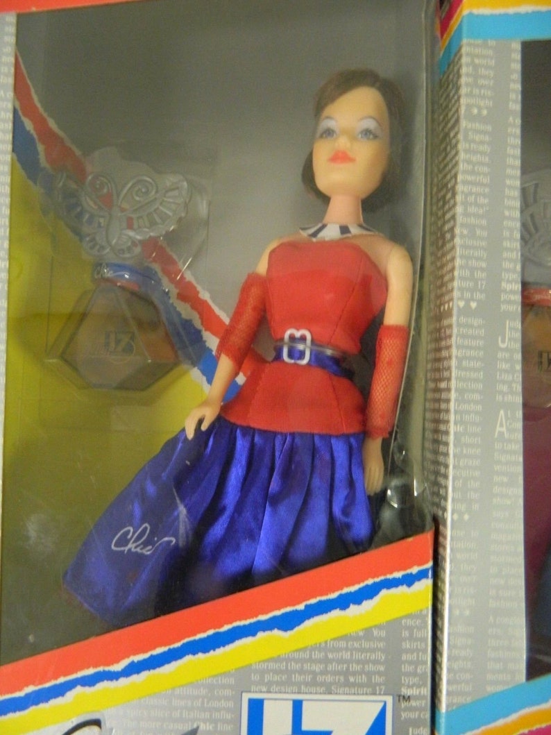 1989 Creata Avanti,spirit & Chic Fashion and Fragrance Doll Set ...