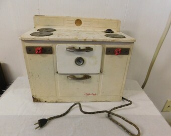 Little Lady Electric Toy Stove - Etsy