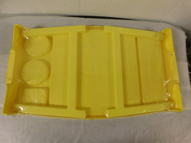 1970s Era Frem Corporation Plastic TV or Bed Tray Snack & Store Lazy ...