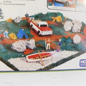 Life Like Build A Scene CAMPGROUND HO Scale Scenic Kit New in Box - Etsy