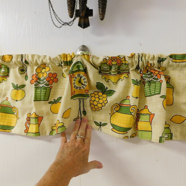 Yellow Valance - Etsy