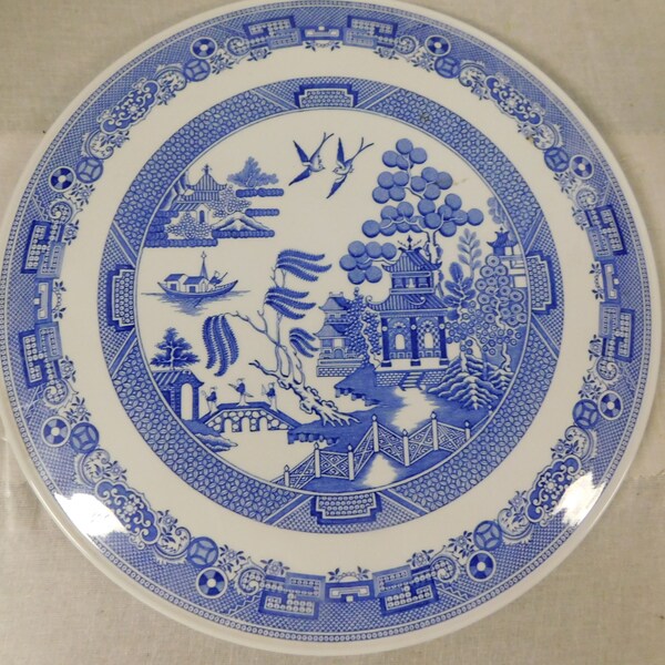 Willow Pattern Plate - Etsy