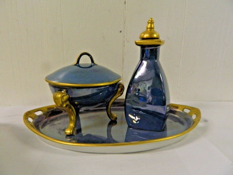 VTG Patsy Newhouse Art Studio Vanity Tray & Perfume Set - Etsy