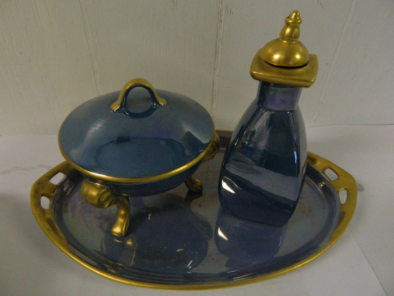 VTG Patsy Newhouse Art Studio Vanity Tray & Perfume Set - Etsy