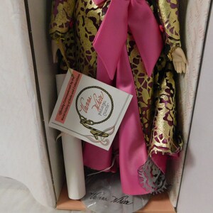 Vanna White Porcelain Doll Collection Nolan Miller Fashions - Etsy