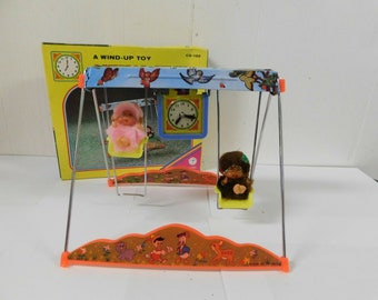 Wind up Baby Swing - Etsy