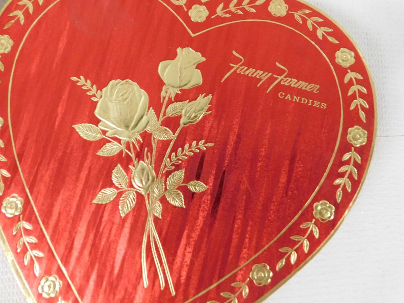 Vintage Fannie Farmer Candies Heart Shaped Valentines Day - Etsy