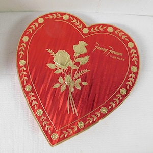 Vintage Fannie Farmer Candies Heart Shaped Valentines Day Candy Box - Etsy